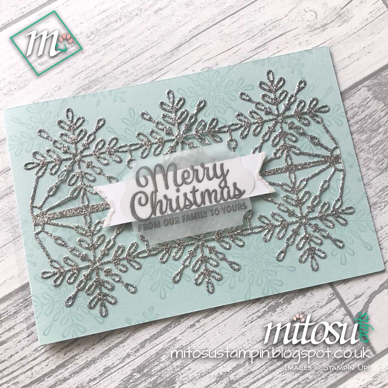 Snowflake Sentiments & Swirly Snowflakes Bundle - Mitosu Crafts