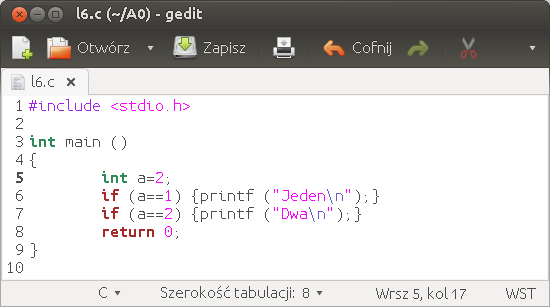 Tandem Windows-Ubuntu: Programowanie w Ubuntu (6) Tandem Windows-Ubuntu: Programowanie w Ubuntu (6)