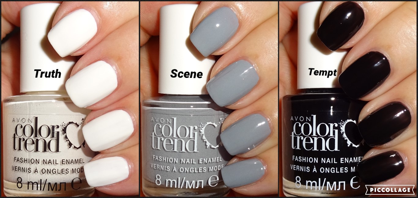 Wendy's Delights: Avon Color Trend Nail Enamels - Tempt, Truth & Scene