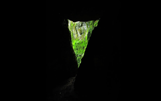 The EYE of Nature: view from Guna Caves (Devil’s Kitchen), Kodaikanal