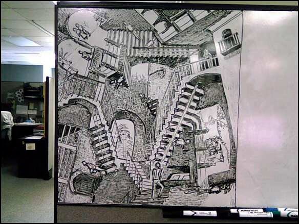 Amazing Whiteboard Drawings ~ Now That's Nifty
