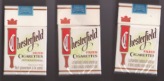 Ma Collection de paquets de cigarettes: CHESTERFIELD
