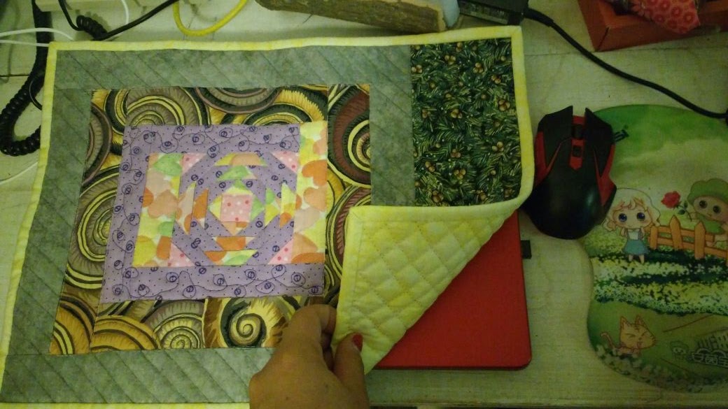 Ideas de patchwork: Tapete para Laptop