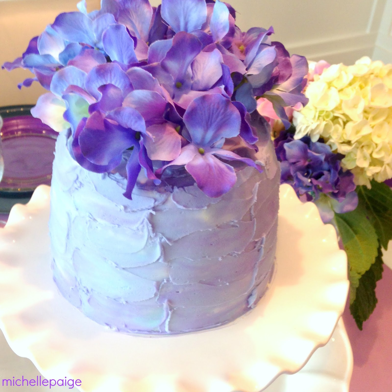 michelle paige blogs: Purple Hydrangea Birthday