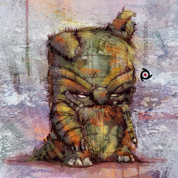 Arghoost Toons: Monstruos by Arghoost II