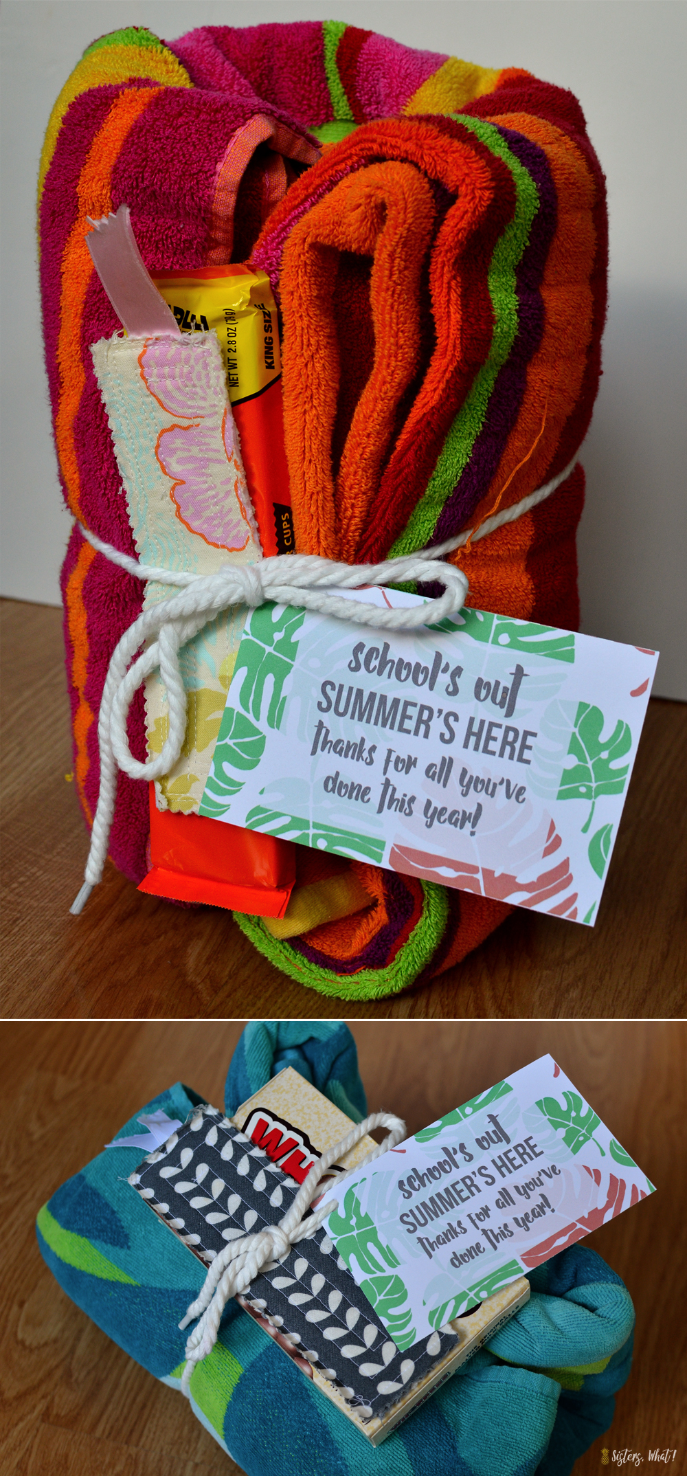 End of the Year Teacher Gift Ideas - Sisters, What!