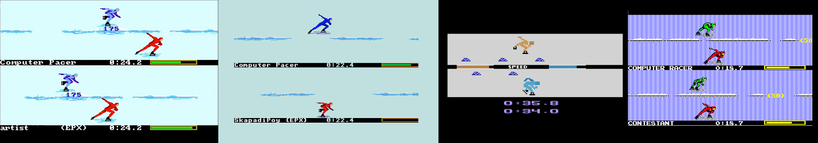 FRGCB - Finnish Retro Game Comparison Blog: Winter Games (Epyx/US Gold ...