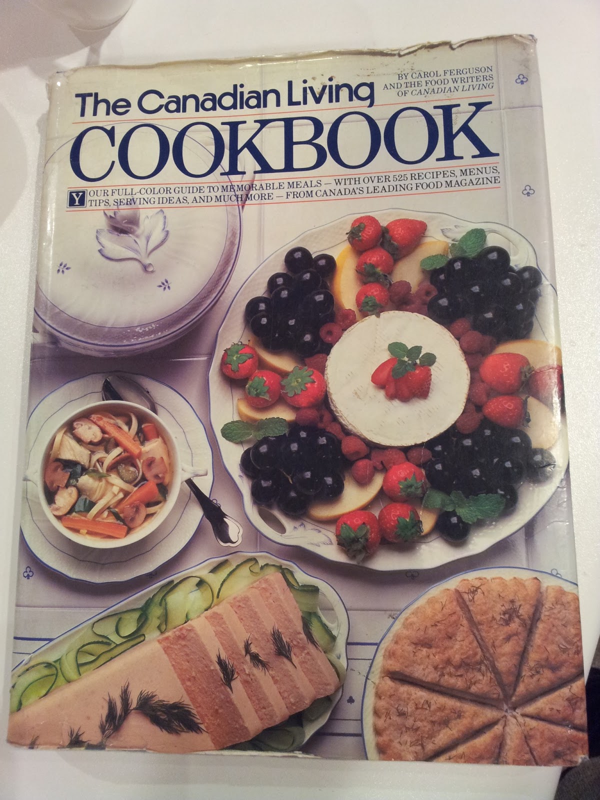 My First Canadian Cookbook and Blueberry Muffins