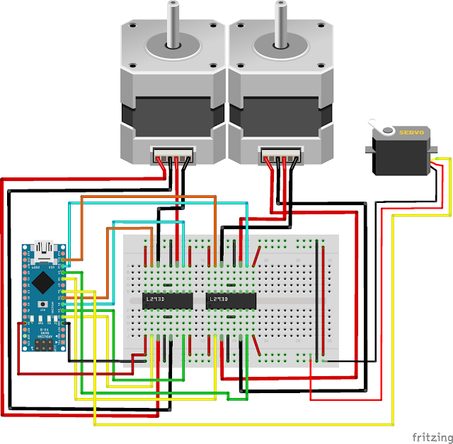 Membuat Mini CNC Plotter Sederhana - ARDUINO PROJECT