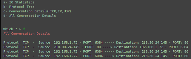 Network-Analysis-Tools - Pcap Capture File Analysis Tool