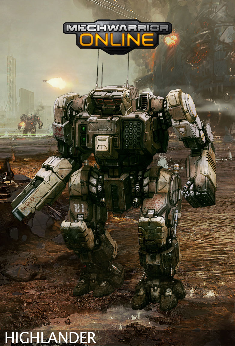 Z's world of warfare blog: MWO's BattleMech #17 - Highlander
