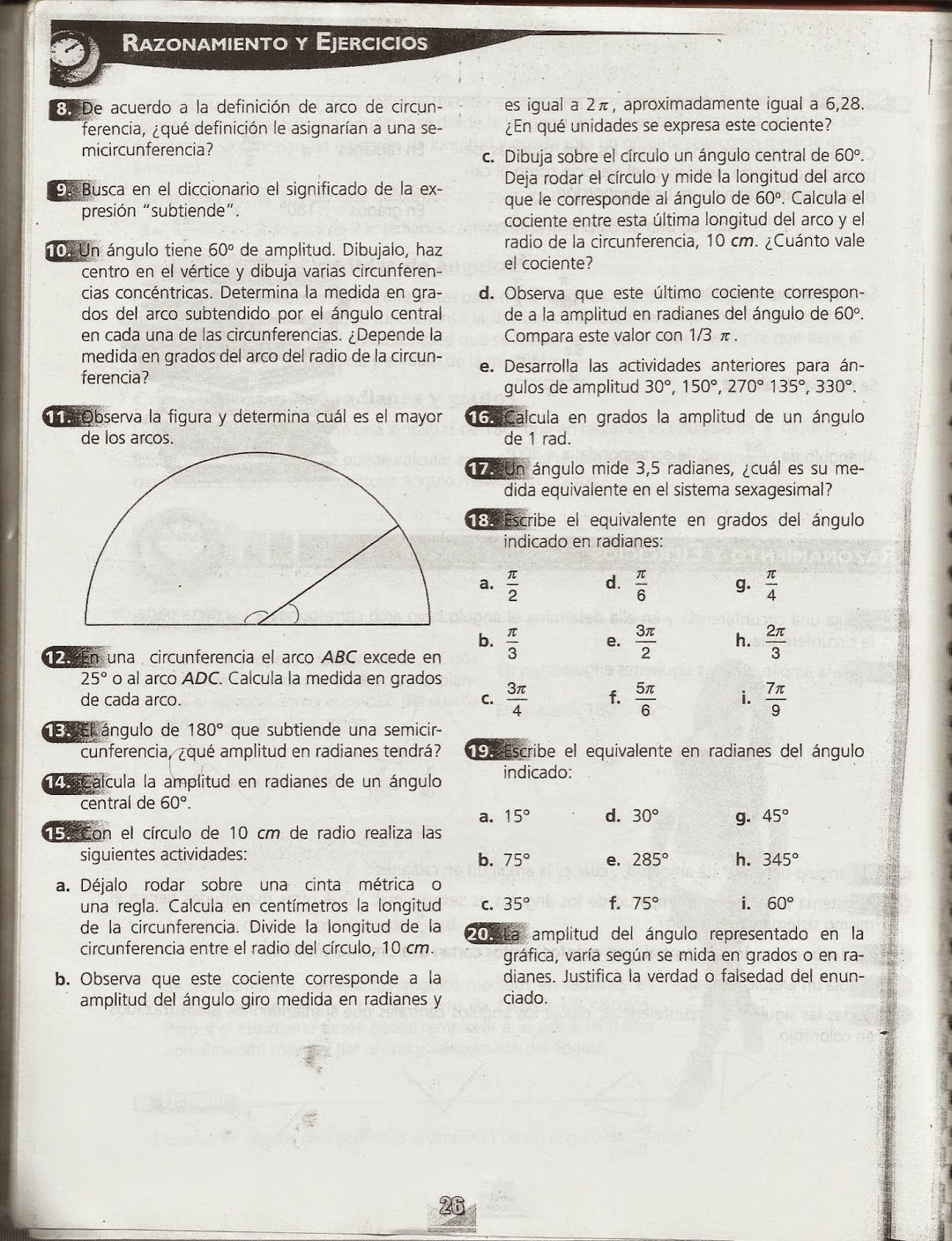 APRENDAMOS DE LA TRIGONOMETRIA: Ejercicios de trigonometría