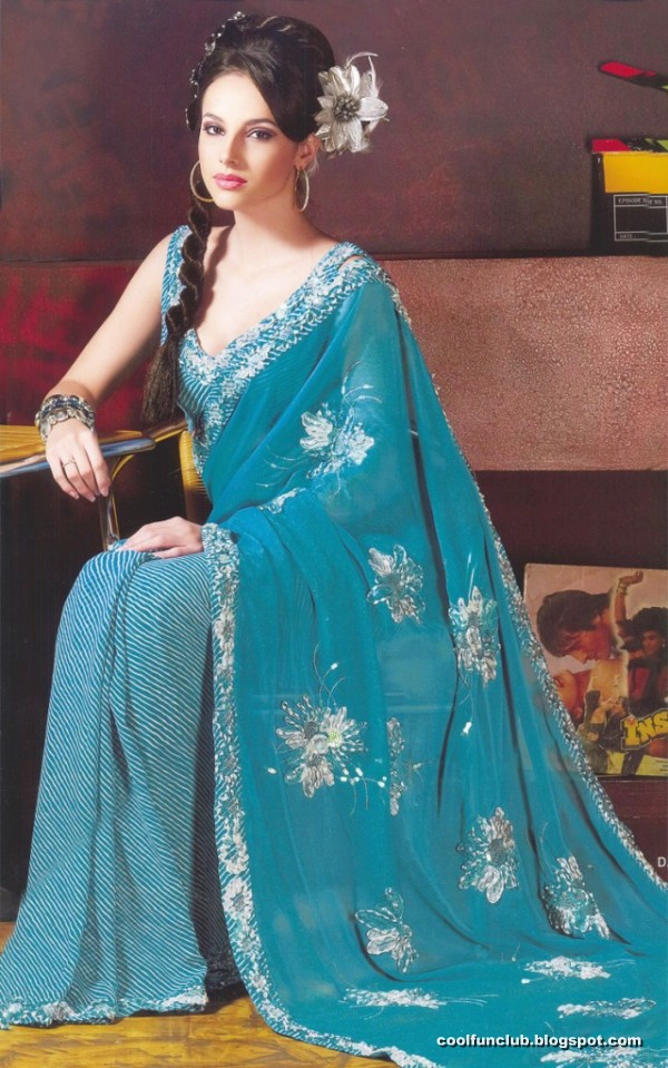 CoolFunClub: Gorgeous Chiffon Sarees