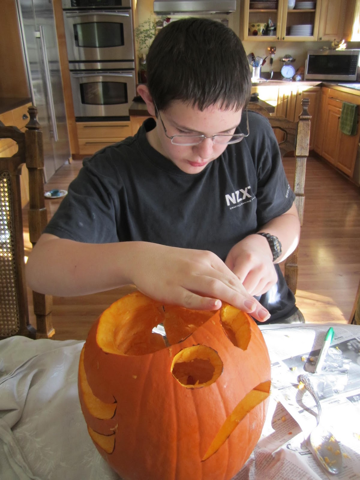 Goin' Over The Edge: Halloween fun! No stamping here...