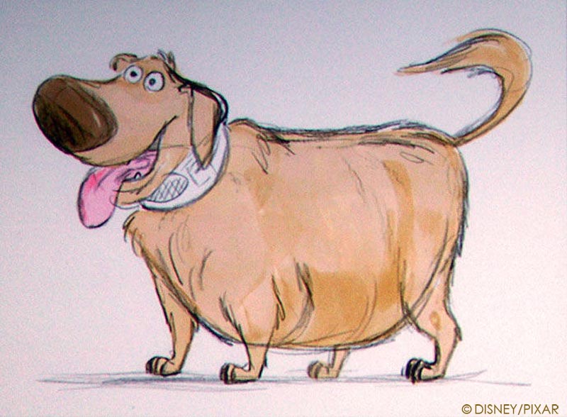 Living Lines Library: Up (2009) - Character Design