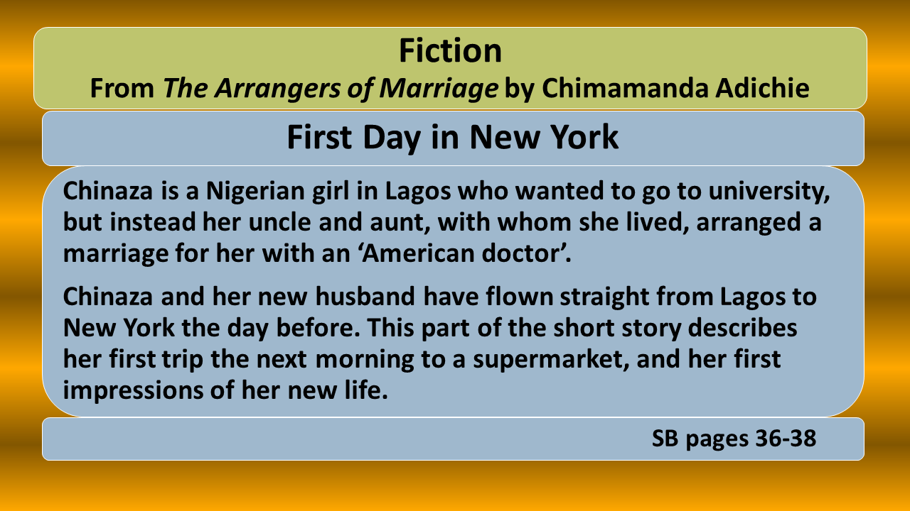 Grade 10: Unit Two: First impressions