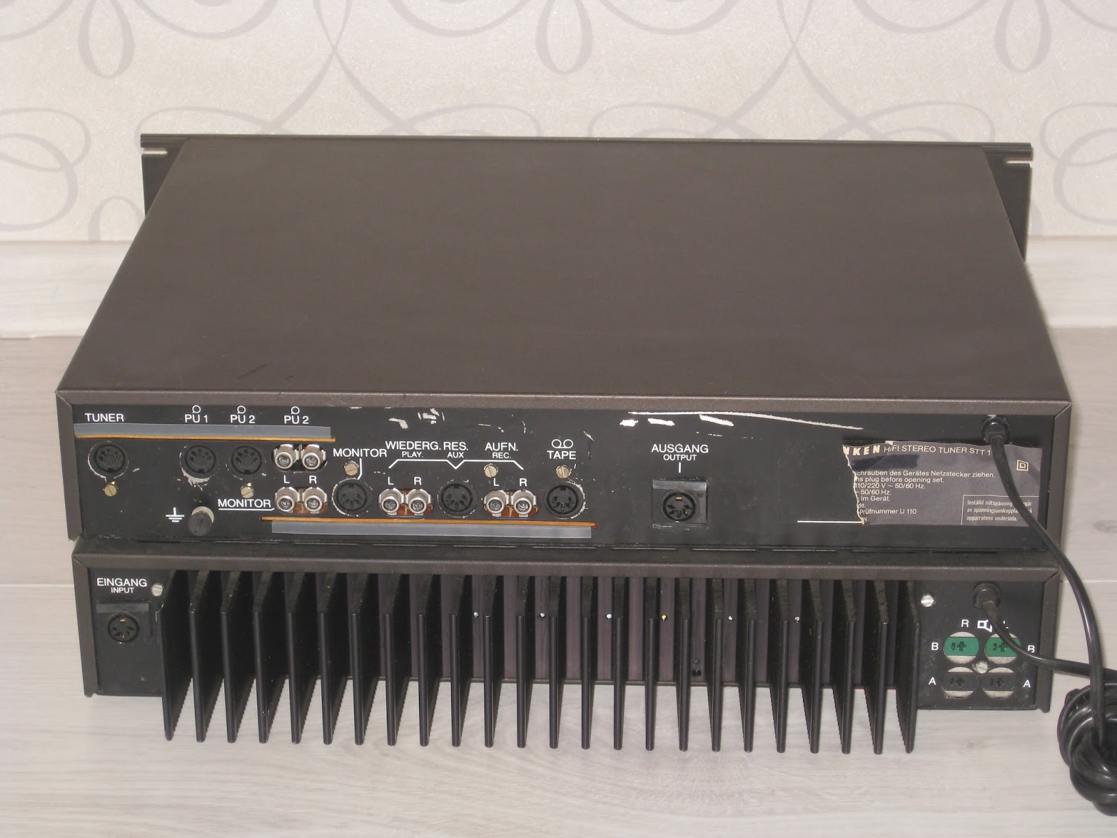 Infrequent Sound [sex.tex] technology: Telefunken STP1 HiFi Stereo Pre ...