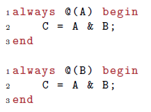 我的閱讀筆記: [Verilog] always@ Block Summarize