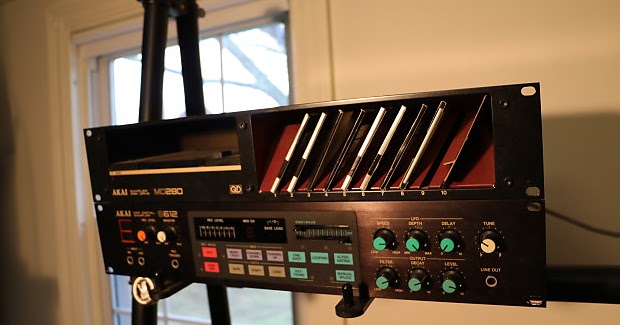 MATRIXSYNTH: Akai S612 Digital Sampler | Analog Filters w/MD280 Disk Drive Module