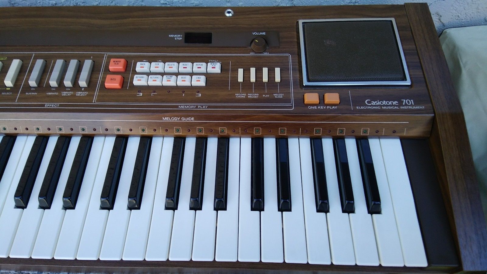 MATRIXSYNTH: 80's Vintage Casio Casiotone 701 SN 505847