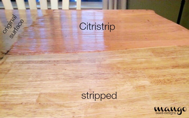 Three Mango Seeds: How to Strip Your Dining Table the EZ Way!