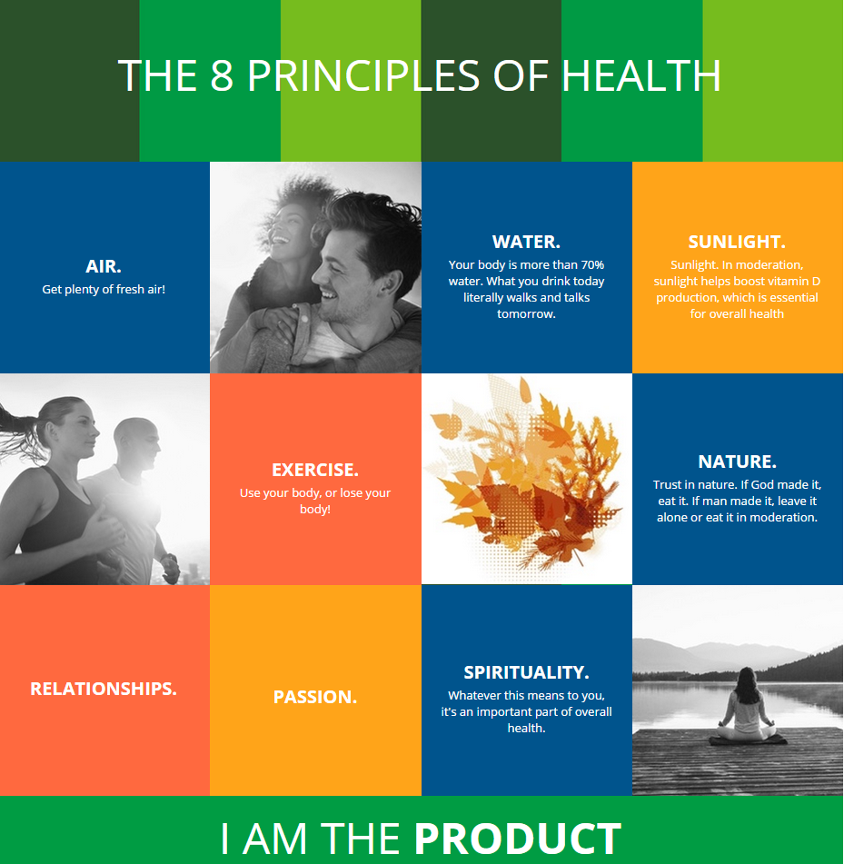 = Body Healing =: The 8 Principles of Health