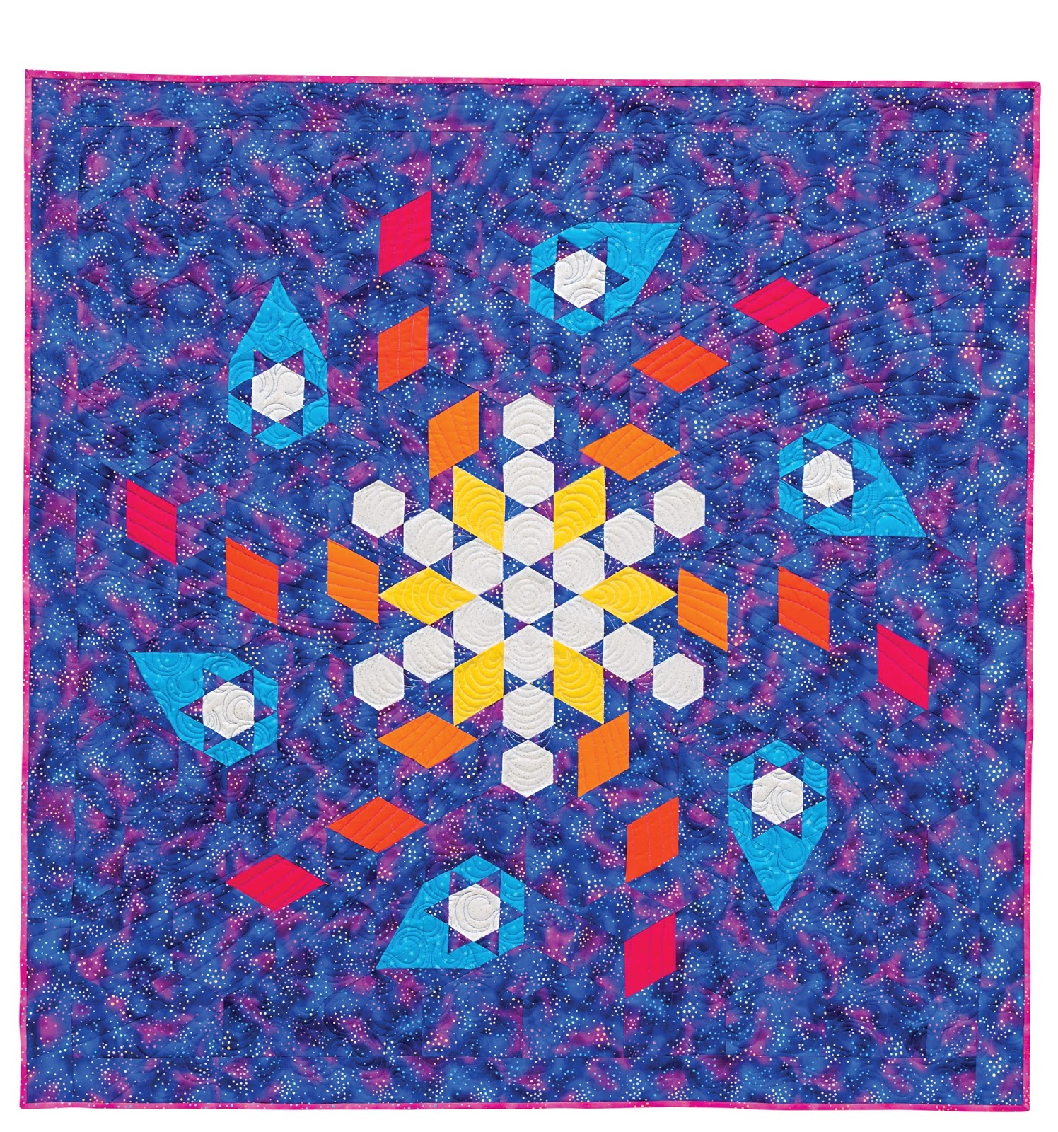 Quilting through Rose-colored Trifocals!