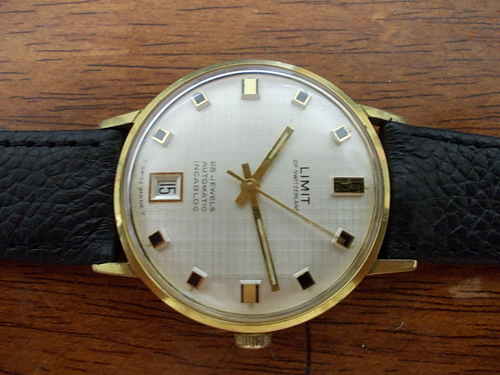 vintage watches: Limit of Switzerland automatic RM490