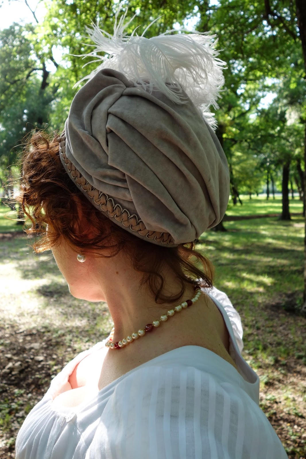 Festive Attyre: Regency turban cap tutorial