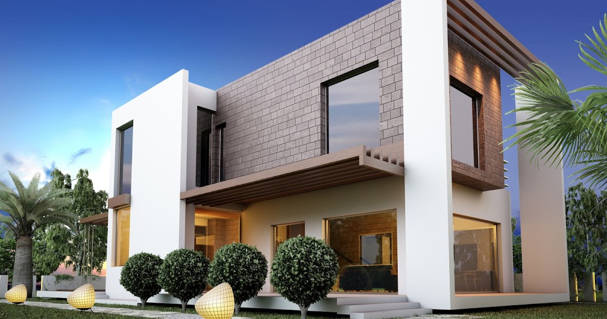 Villa Modelleri: Farklı mimariye sahip güzel bir villa modeli - FOTO