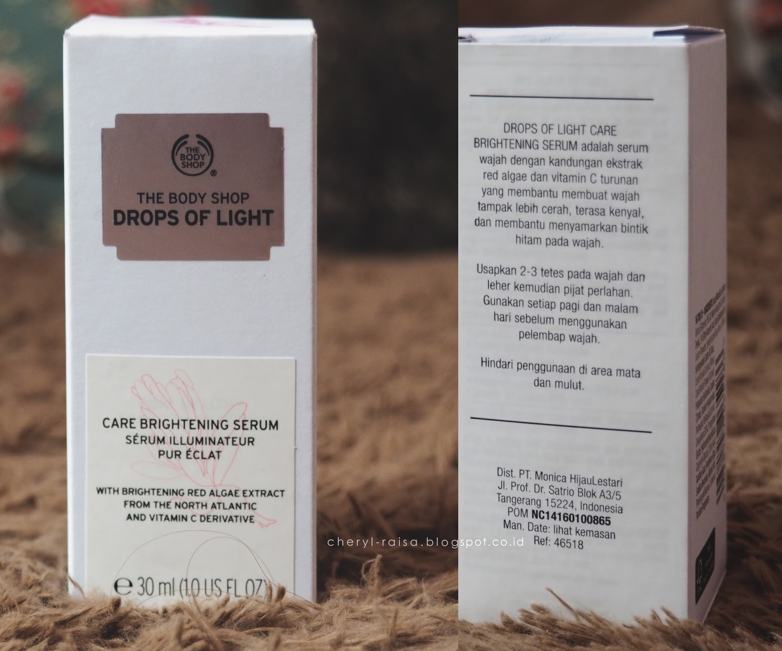 Review The Body Shop Drops of Light and Skin Defence | Cheryl Raissa