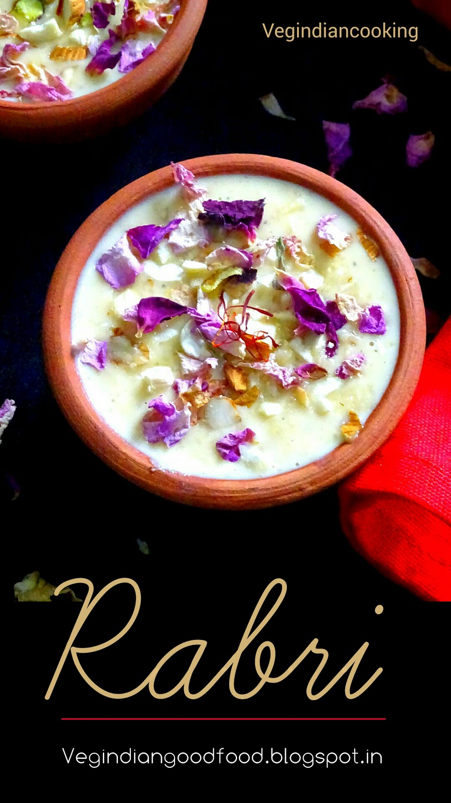 Veg Indian Cooking: Rabri - Yummilicious Indian Dessert Recipe
