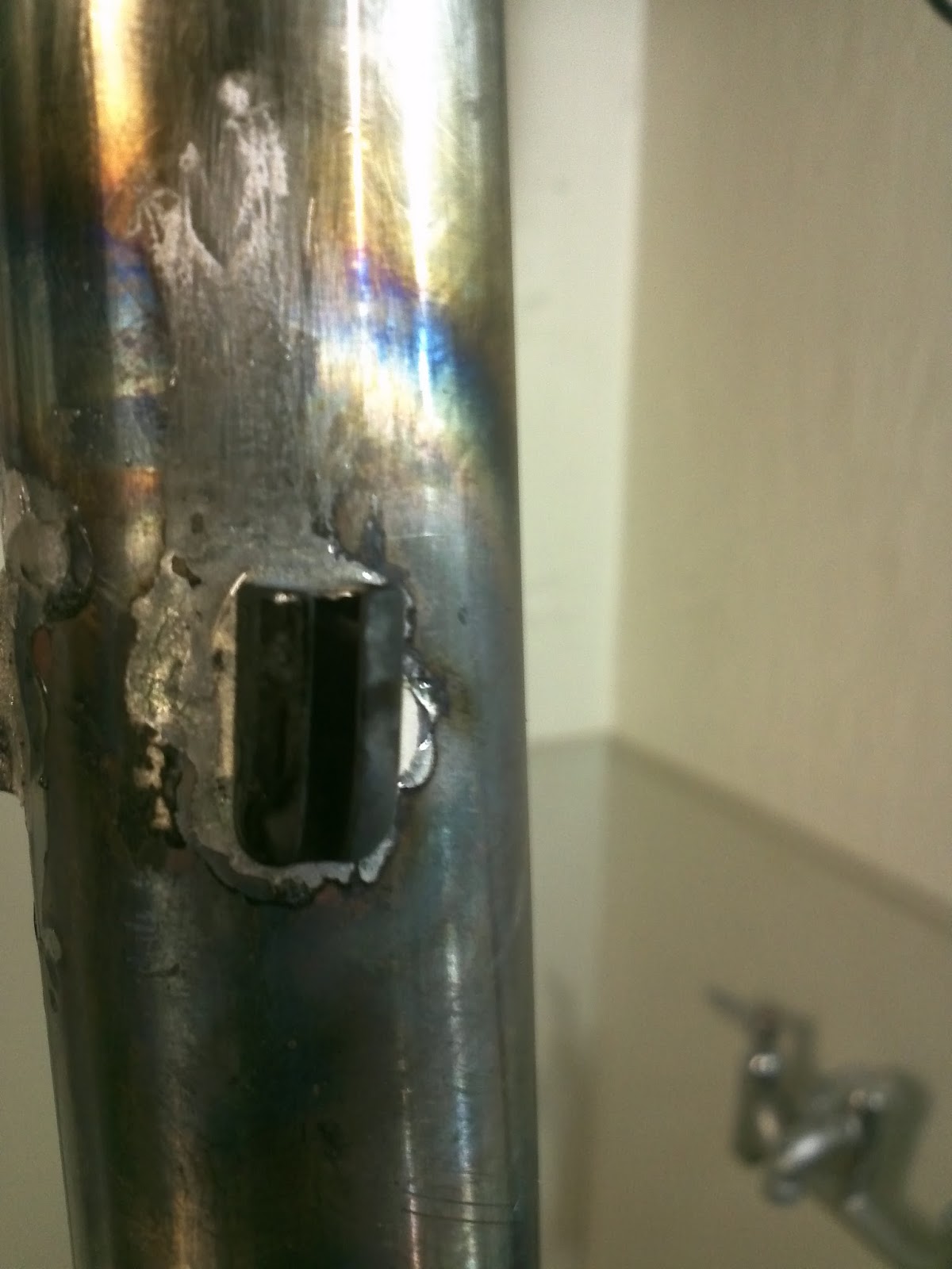 Curmudgeon Bicycles: Breaking Ground: First Braze on the Actual Frame