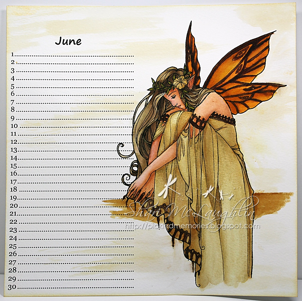 Pickled Memories: June Perpetual Calendar