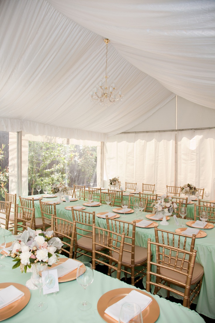 lamb & blonde: Wedding Wednesday: Mint Theme