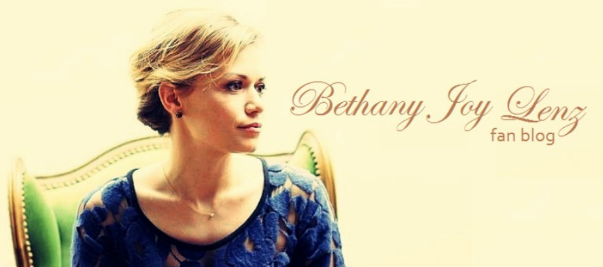 BETHANY JOY LENZ FAN BLOG | #1 source for Bethany Joy Lenz