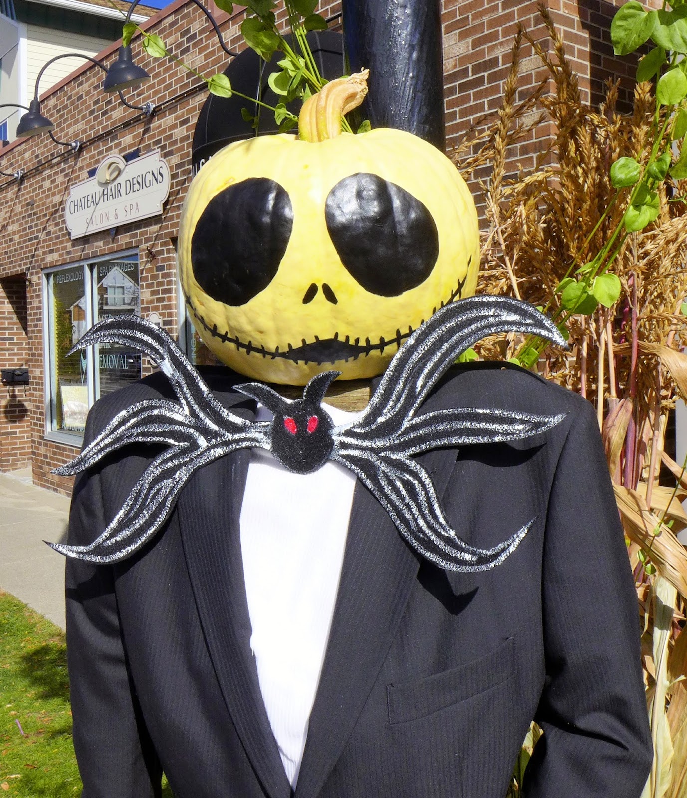 Haunted Eve's Halloween Blog: Jack Skellington Scarecrow