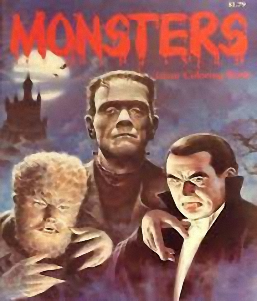 Zontar of Venus: Universal Monsters Coloring Book (Golden Book 1991)