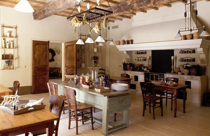 Eye For Design: French Kitchens....... Keep Them Authenic