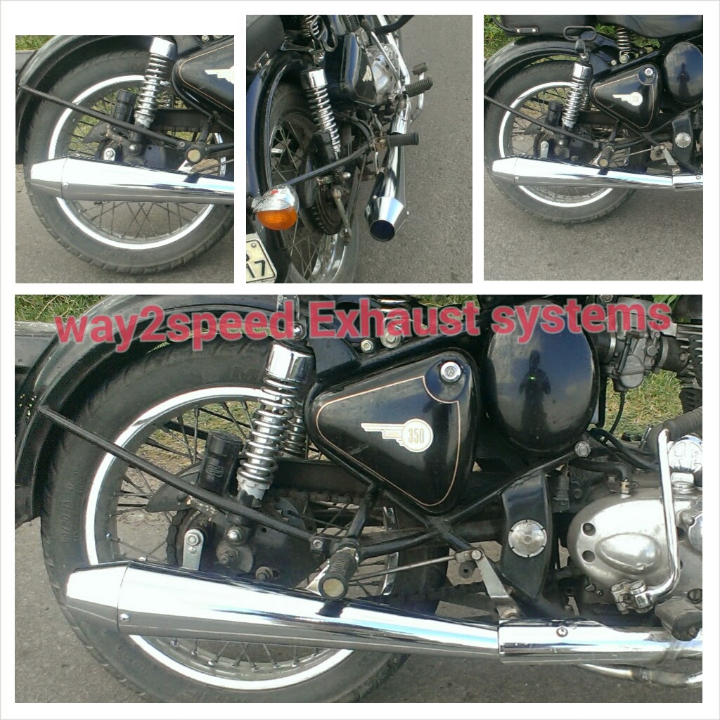 Reverse Cone Megaphone Muffler | way2speed Exhaust Systems Royal ...