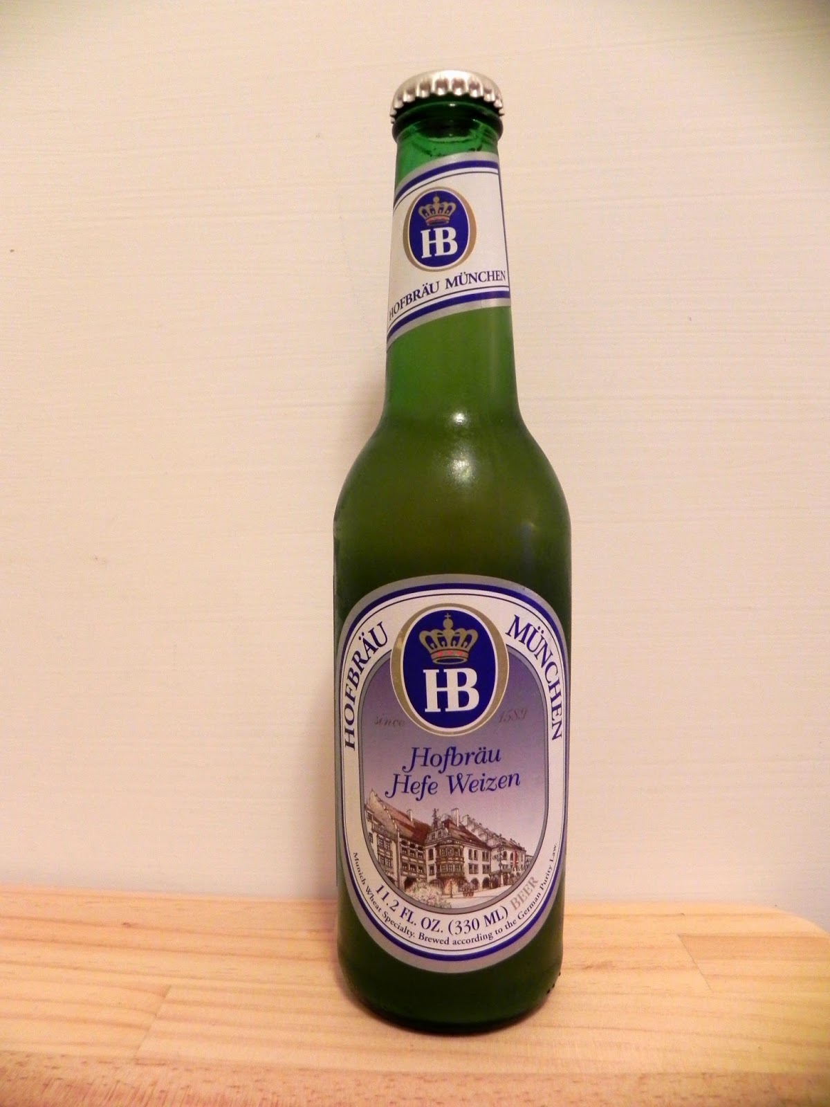 旅行的記憶: Hofbräu Hefe Weizen 皇家小麥啤酒