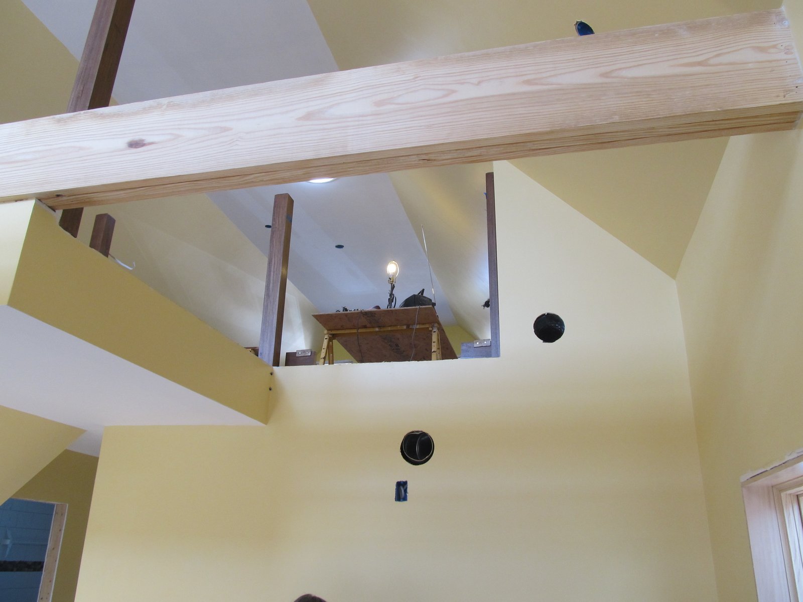 Thistle Creek House: Homemade Railing