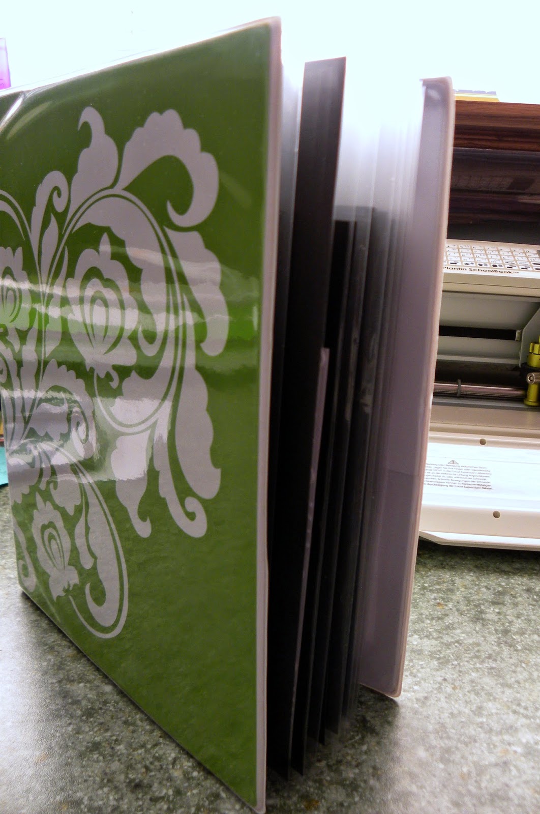 My Scrapbook Garden: Organizing My Embossing Folders