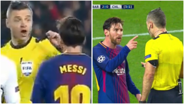 The Median Newspaper: Lionel Messi Warns Referee Who Told Him To 'Shut Up'