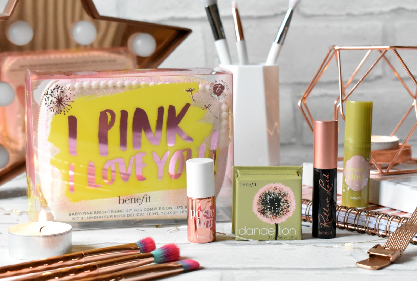 Benefit I PINK I Love You Set + Swatches