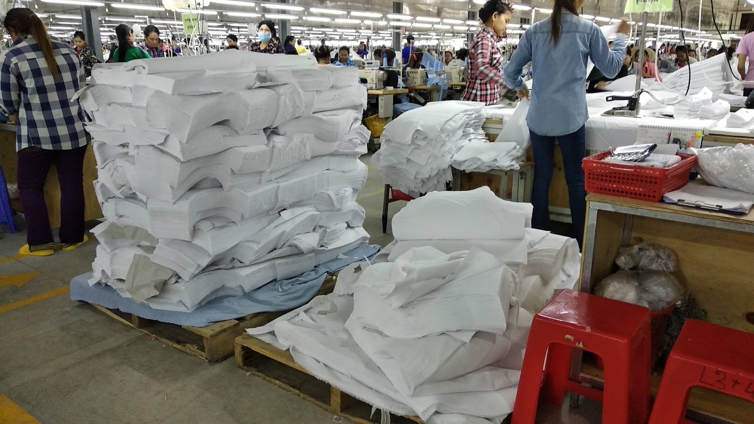 Trip to a Cambodian Garment Factory