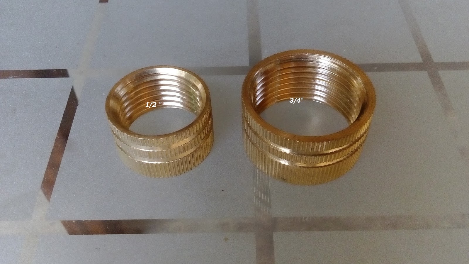 Kuningan Juwana: Sock Drat / Bushing Kuningan model bulat untuk Elbow ...