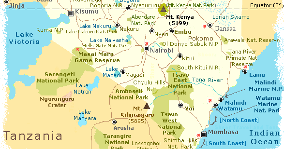 Cartina Watamu | Cartina