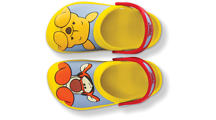Jual Sandal Crocs: Crocs Winnie the Pooh and Tigger Custom Clog Original