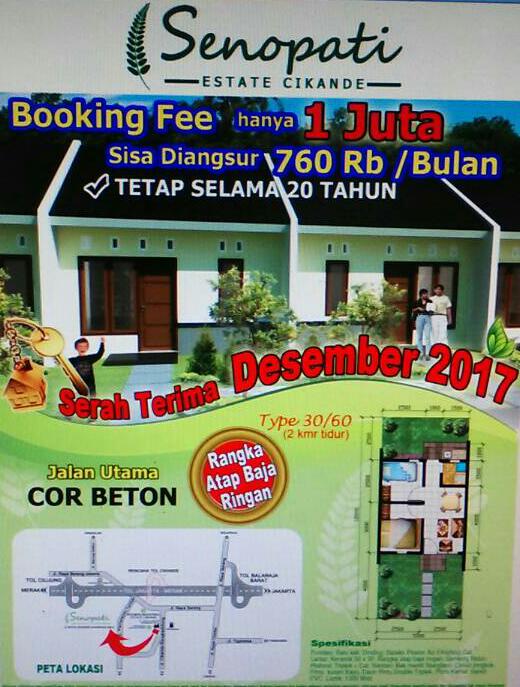 Senopati Estate Cikande - PROMO BAZZAR RAMADHAN